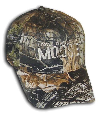 Moose Camouflage Cap | Loyal Order of Moose - Online Catalog