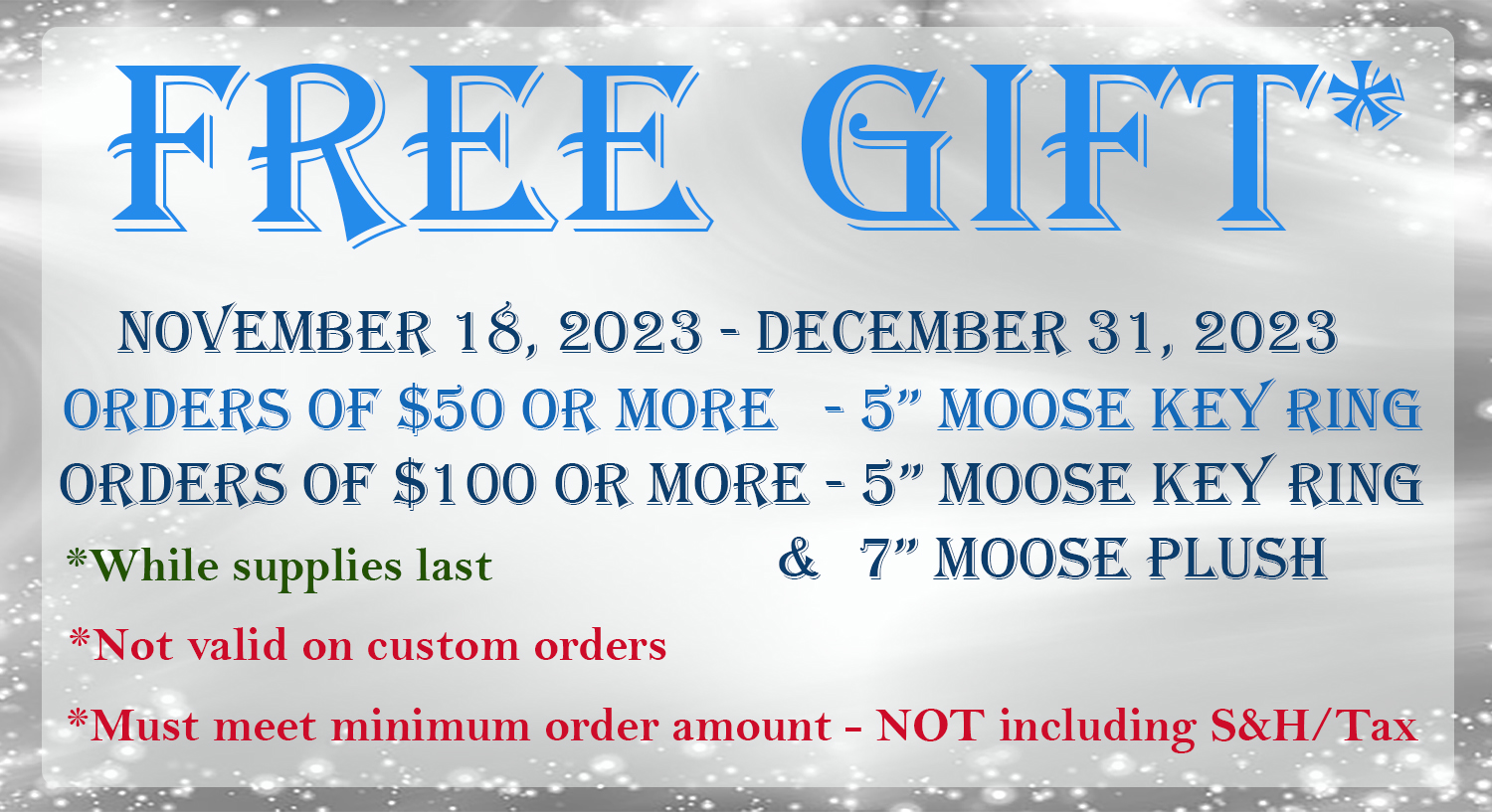 Supply | Loyal Order of Moose - Online Catalog